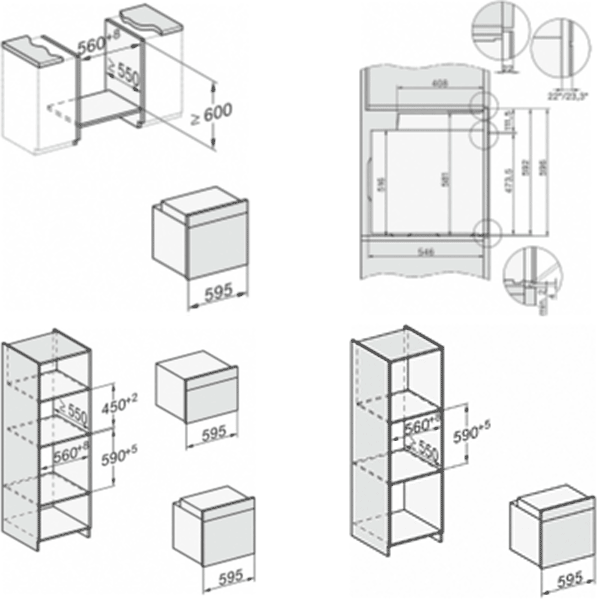 תנור בנוי פירוליטי H7464 BP Black – Miele
