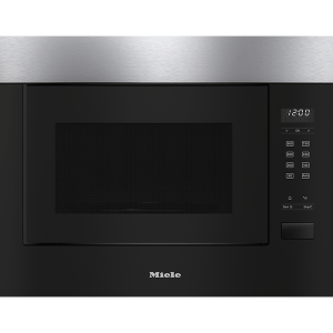 מיקרוגל בנוי דגם M 2240 SC Black – Miele